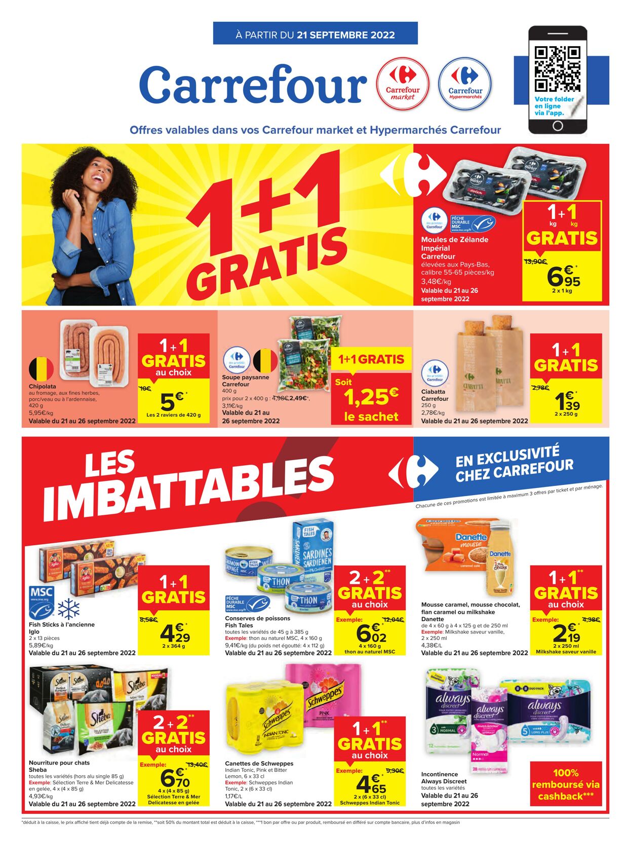 Carrefour market Folder Promotionnel - Valable à partir du 21.09 au 26. ...