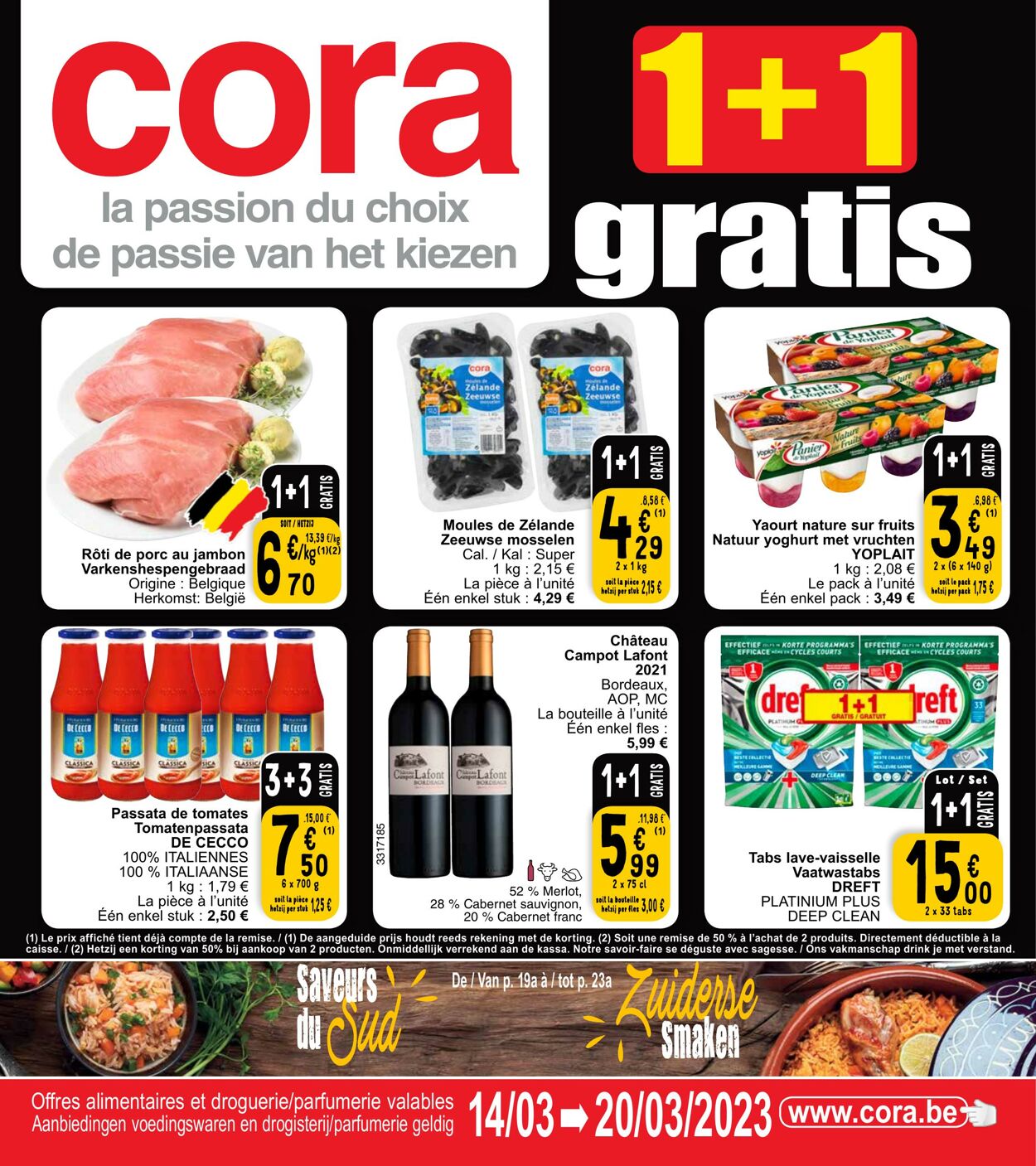 Folder actuel Cora - Woluwe - Valable à partir du 01.01 au 20.03 ...